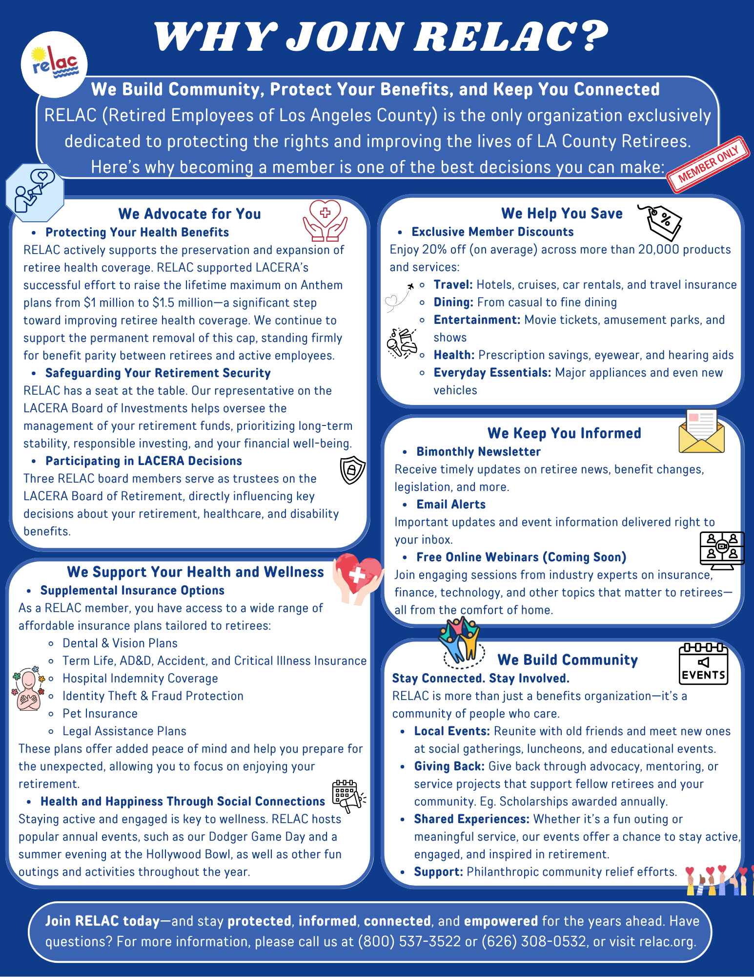 Member Services | Retired Employees of Los Angeles County